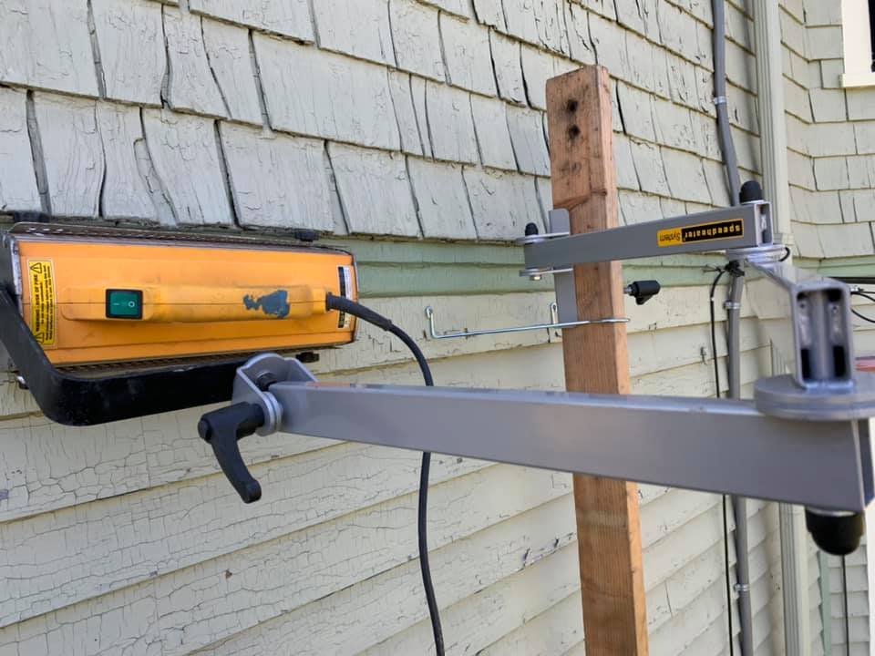 Exterior Paint Stripping with the Speedheater™ System - Eco-Strip